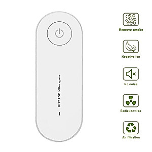 Pure Air - 5 Units- Plug-in Air Purifier,Mini Portable Air Purifier for Home & More Suitable for Bedrooms, Toilets, Living Room,bathrooms,closets,hotel,pet room