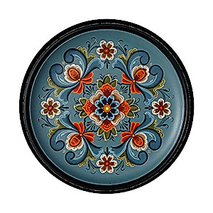 Norwegian Folk Art Rosemaling PopSockets PopGrip: Swappable Grip for Phones & Tablets