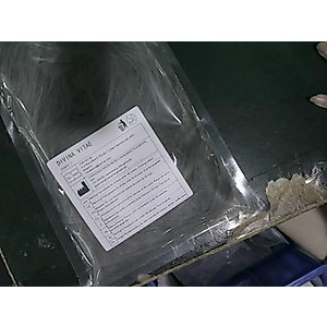 Shaggy Plush Fur Fabric Christmas Craft Fur 10 x 20inch Fuzzy Fabric Sewing Fur Cuts for DIY Crafts Halloween Winter Costume Decoration Rug Mat(Grey)