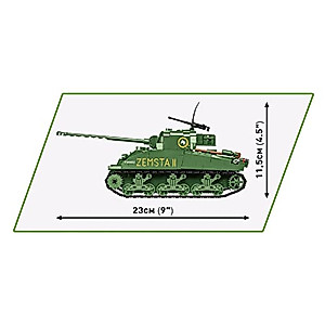 COBI Historical Collection WWII Sherman IC Firefly Tank