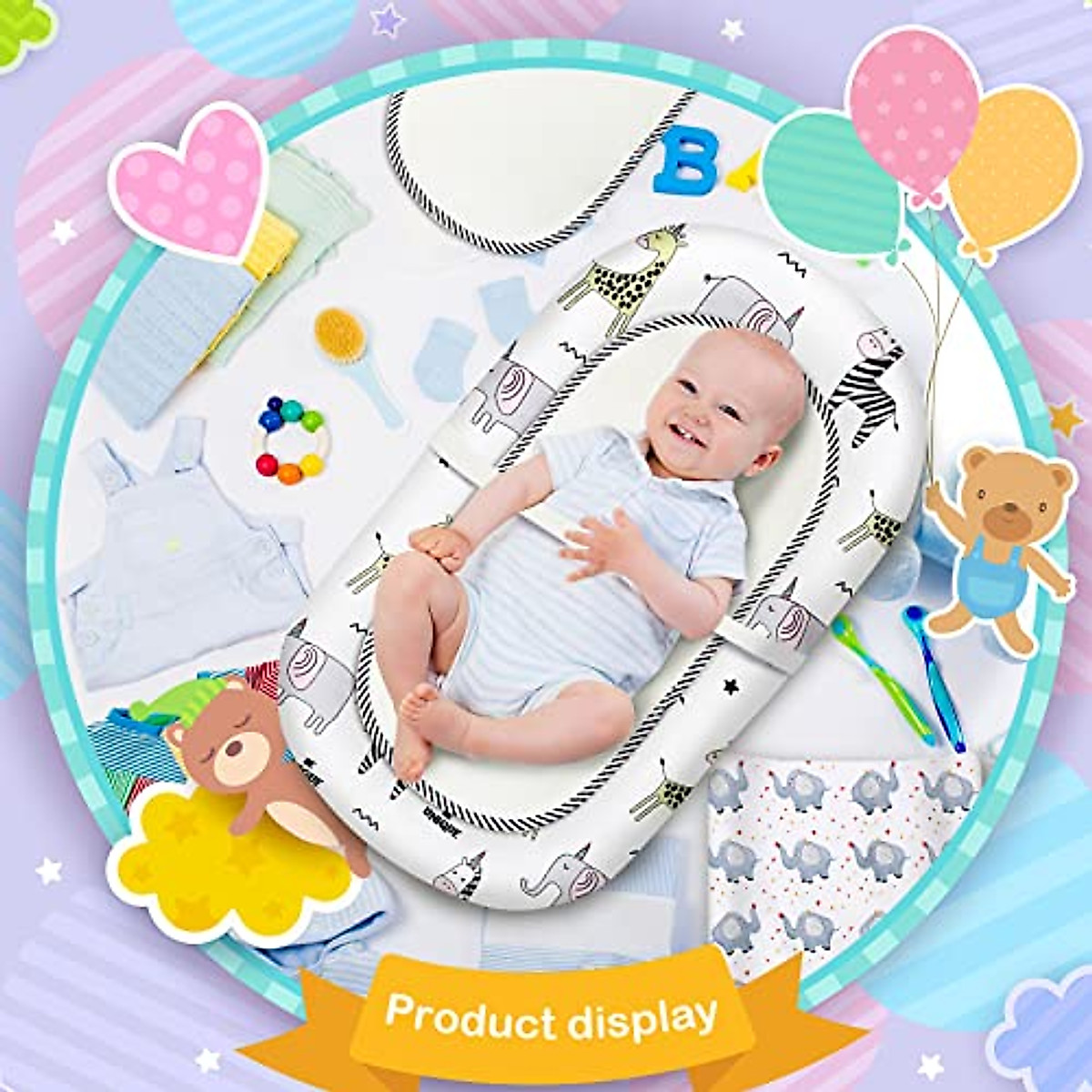 Kinlop 6 Pcs Changing Pad Cover and 6 Pcs Changing Pad Liners for Baby Girls Boys, Changing Table Pad Covers Changing Table Cover Liners Rainbow Boho Animal Woodland Changing Pad Sheets