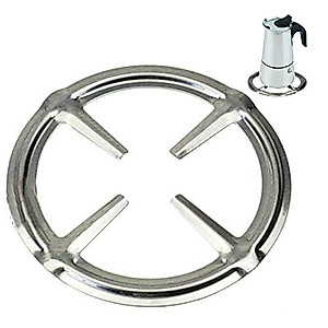 ToSSme Stainless Steel Gas Ring Reducer Trivet Stove Top Hob Cooker Heat Simmer Coffee Pots Kitchen Utensil
