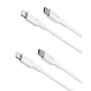 Anker USB C to Lightning Cable [3ft, 2-Pack] Powerline II for iPhone 13 13 Pro 12 Pro Max 12 11 X XS XR 8 Plus, AirPods Pro, Supports Power Delivery