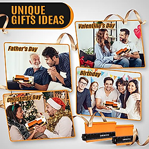 dodowin Contour Gauge Profile Tools, Gifts for Men Husband Dad Him, Outline Shape Duplicator Woodworking Tools for Flooring Tile Laying Carpet, Anniversary Birthday ldea, Home Gadget (10 Inch+5 Inch)