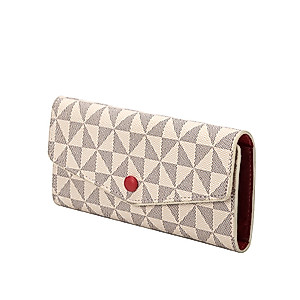 Women Wallet Casual Fashion Passport Wallet Multifunctional Flip Wallet Wallet Credit Card Holder Long Coin Purse Multifunctional Zipper Clutch Wallet