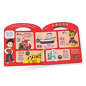 Melissa & Doug PAW Patrol Children's Book - Poke-A-Dot: Alphabet Adventure - PAW Patrol Activity Book, PAW Patrol Books For Preschoolers, ABC Books For Toddlers Ages 1+