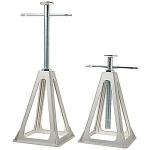 Cynder 02047 Aluminum Stacker Stack Jacks, Stabilize, Level Your RV, Trailer Or Camper, Can Support Up to 6,000 lbs, Extends 17" (Set of 4)