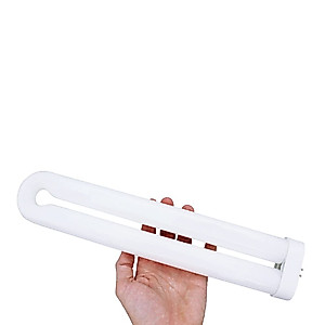 lumenivo Bug Zapper Bulb Replacement for Stinger/DEJAY B8080-4 50 W Stinger Bug Zapper Replacement Bulb with G10Q-4 4 Pin Square Base - T1, FUL50T10/BL Bug Zapper Bulb - 1 Pack