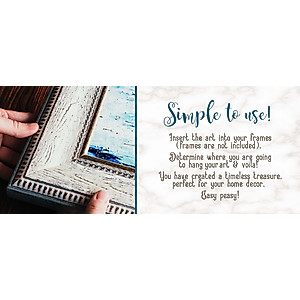 Little Boys Are Just Superheros In Disguise - Room Wall Art Prints Decor (Set of Four) Decoration Wall Hanging Picture Sign