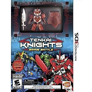 Nintendo 3DS Tenkai Knights Brave Battle BUndle with Mini Bravenwolf