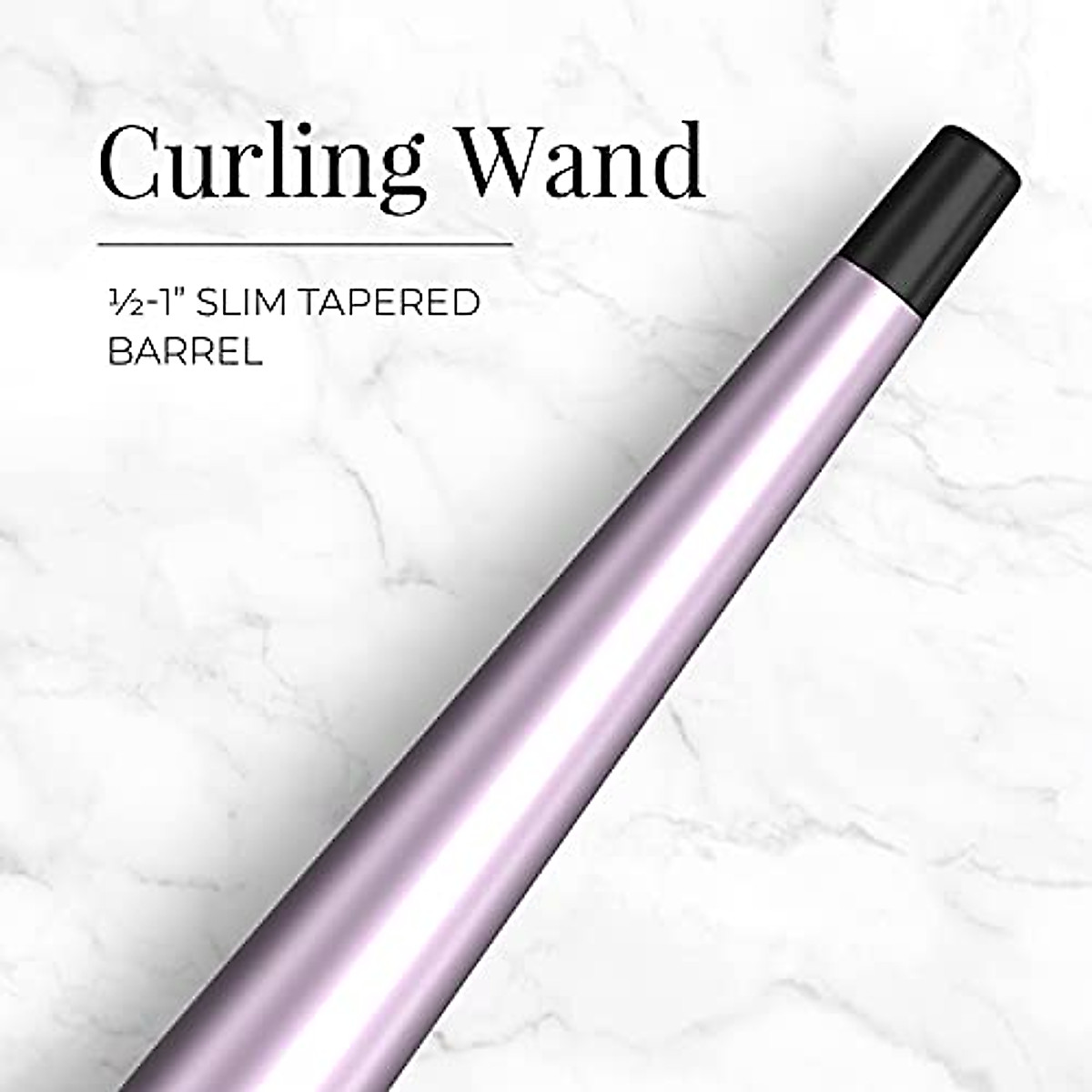REMINGTON Curling Wand, ½-1” Slim Tapered Barrel, CI52W2TA