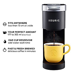 Matte Black Hot Beverage K-Mini Dispenser