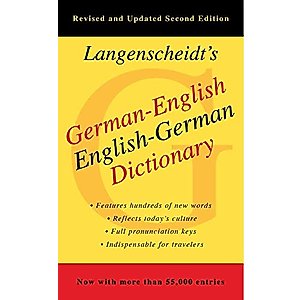 German-English, English-German Dictionary, 2nd Edition