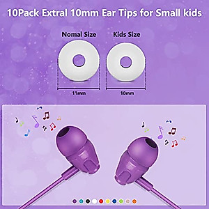 TJZXGUI Kids Bulk Earbud Headphones 50 Pack Multi Colored,Individually Bagged,Wholesale Disposable Earphones Perfect for School Classroom Libraries Students (50Mixed)