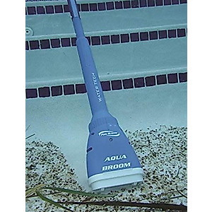 Water Tech Aqua Broom Swimming Pool/Spa Suction Cleaner Battery Powered, 2 Pack
