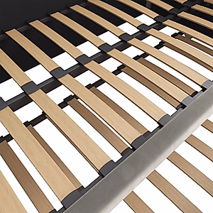 Little Seeds Valentina Upholstered Trundle, Twin Size, Gray Velvet Daybed