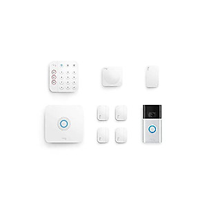 Ring Alarm 8-Piece Kit (2nd Gen) with Ring Video Doorbell (2020 release)