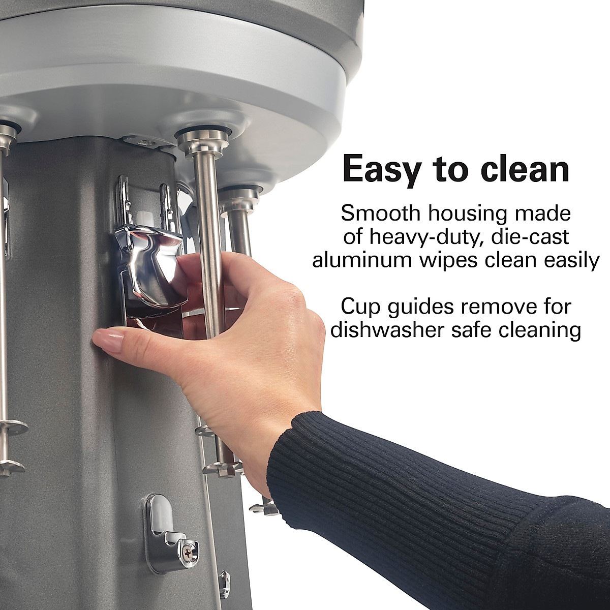 Hamilton Beach HMD400 120V Triple Spindle Commercial Drink Mixer