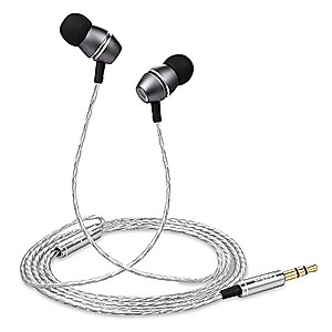 sephia Sp3030 Earbuds in Ear Headphones Wired Earphones with Noise Isolating Ear Buds Lightweight Case 3.5 mm Jack