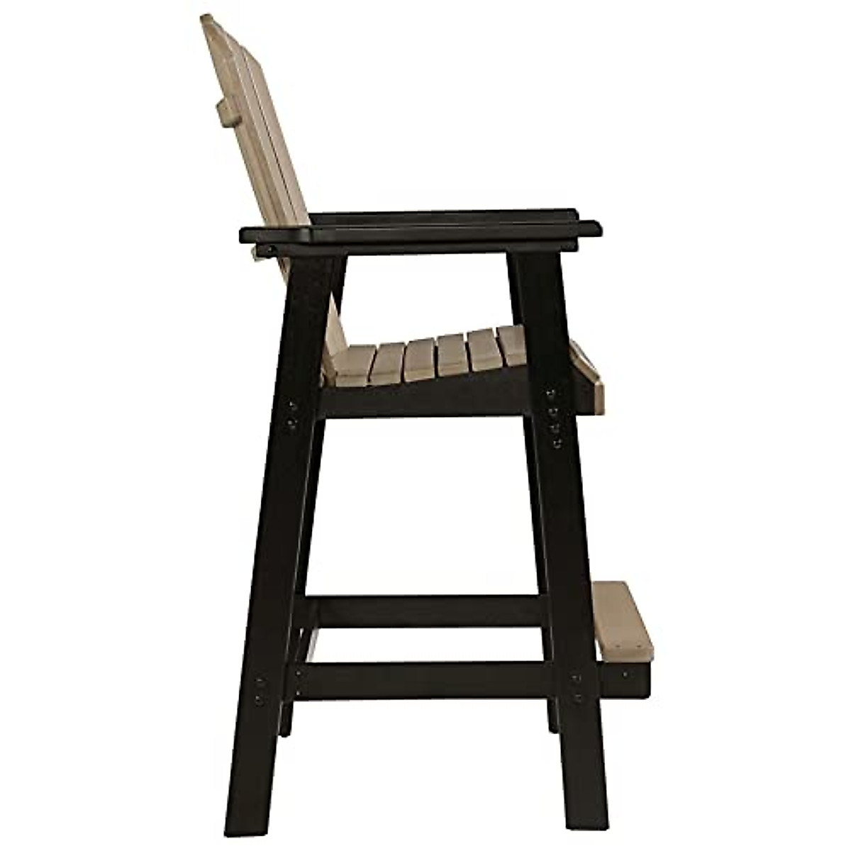 Signature Design by Ashley Fairen Trail 30" Outdoor Barstool, 2 Count, Black & Brown