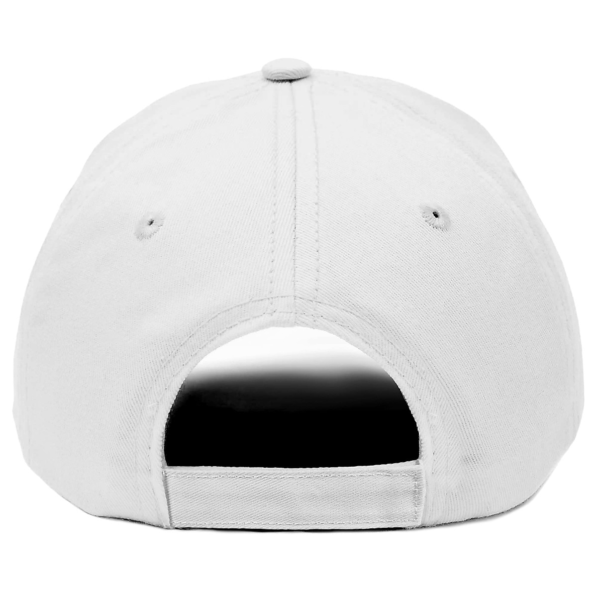 DALIX Womens Hat Lightweight 100% Cotton Cap in White