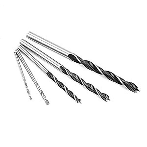 YAGSUW Hand Drill Bits Set 7 in 1 Manual Tool Pin Vises with Chuck Key & 5pcs Twist Drill Bits for Wood, Jewelry, Delicate Manual Work, Electronic Assembling and Model Making, DIY Drilling