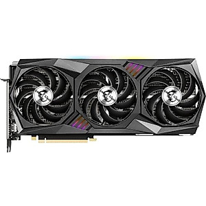 MSI Gaming GeForce RTX 3080 Gaming Z Trio 12G LHR 12GB GDRR6X 384-Bit HDMI/DP Nvlink Torx Fan 4 RGB Ampere Architecture OC Computer Gaming Graphics Card, NVIDIA GPU Video Cards for Gaming PC (Renewed)