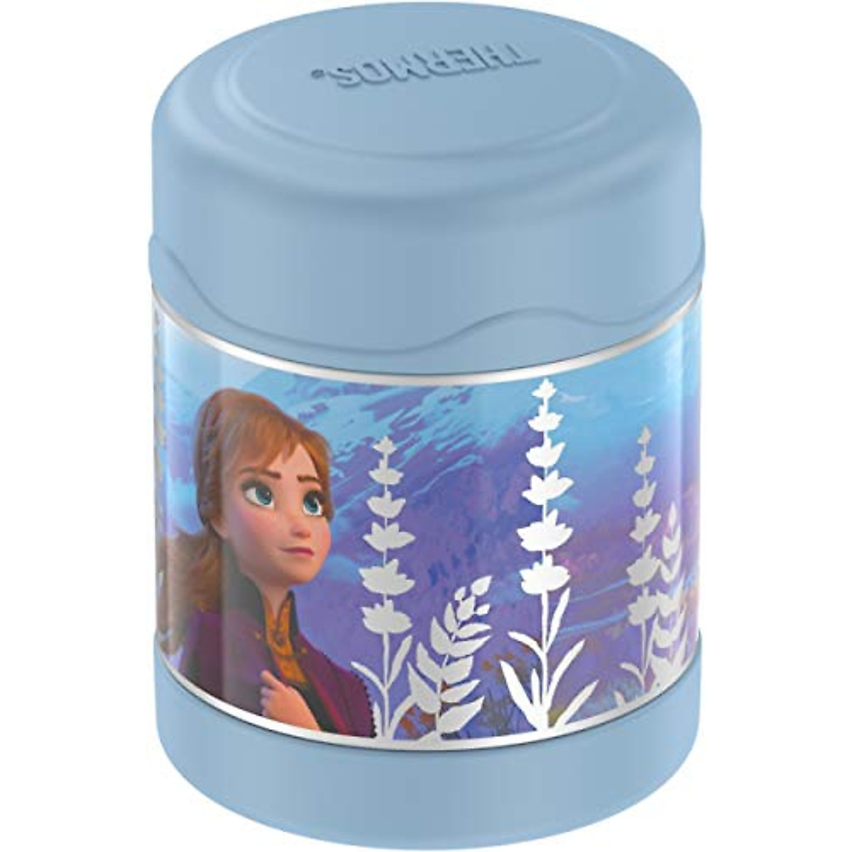 THERMOS FUNTAINER 10 Ounce Stainless Steel Vacuum Insulated Kids Food Jar, Frozen 2