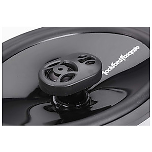 2 Pairs of Rockford Fosgate Punch P1683 260W Peak (130W Rms) 6" X 8" Punch Series 3-Way Full Range Coaxial Speakers - 4 Speakers + Gravity Magnet Phone Holder