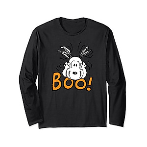 Peanuts Halloween Snoopy Boo Long Sleeve T-Shirt