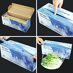 Plastic Food Wrap 3000 SQF18 INCH x2000 Foot pack of 2 food service USD 26/Count
