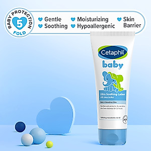 Cetaphil Baby Ultra Soothing Lotion with Shea Butter, Moisturize and Soothe Dry Skin,8 oz