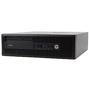 HP ProDesk 600 G2-SFF, Core i5-6500 3.2GHz, 8GB RAM, 256GB Solid State Drive, Windows 10 Pro 64bit (Renewed)