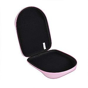 Hermitshell Hard Travel Case for iClever Boostcare Kids Headphones Girls - Cat Ear Wired Headphones for Kids on Ear (Pink)