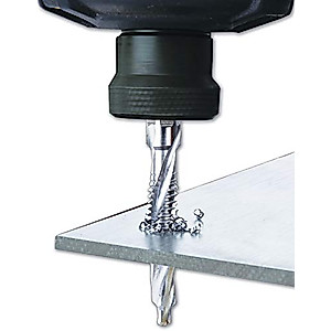 IDEAL Electrical 36-600 Standard Drill/Taps - (8 Piece) 1/4 in. Hex Shank, Drilling, Tapping, Deburring, HSS Bit Kit