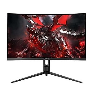 MSI G271CQR, 27" Gaming Monitor, 2560 x 1440 (QHD), VA, 165Hz, FreeSync, HDMI, Displayport, Tilt