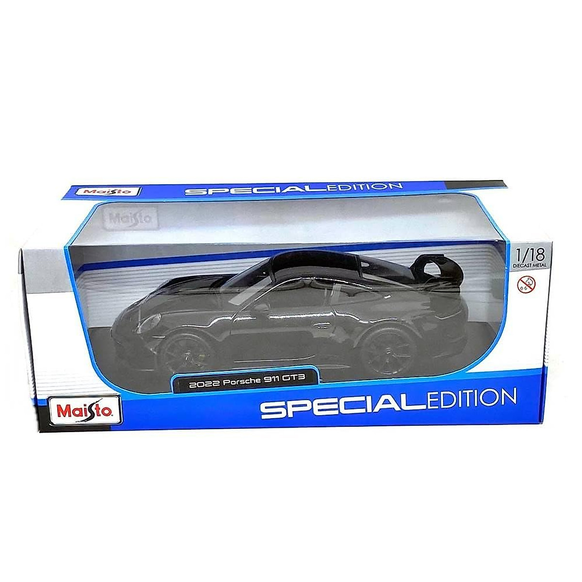 Maisto 1:18 Special Edition 2022 Porsche 911 GT3, Blue