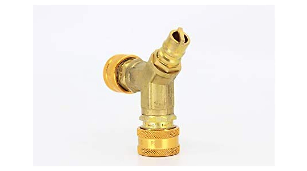 GAS-FLO 3/8" Gas Quick Disconnect Y Splitter