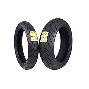 Pirelli Angel ST Front 120/70ZR17 & Rear 180/55ZR17 Sport Touring Motorcycle Tires - 120/70-17 180/55-17 Two Pack