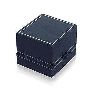 The Pearl Source 6-6.5mm Genuine Black Japanese Akoya Saltwater Cultured Pearl & Enamel Maggie Ring for Women