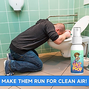 Potent Wet Poop - Highly Concentrated Fart Spray - Extra Strong Stink - Prank Stuff & Joke Toys for Adults or Kids - Non Toxic