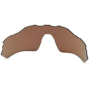 Oakley Radar EV Path Rectangular Replacement Sunglass Lenses, Prizm Deep Water Polarized, 38 mm