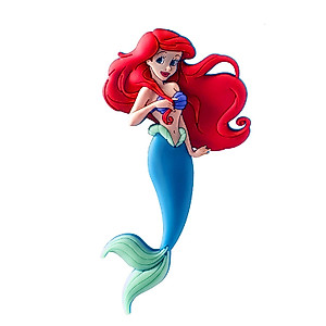Disney Ariel Soft Touch PVC Magnet,Multi-colored,4"