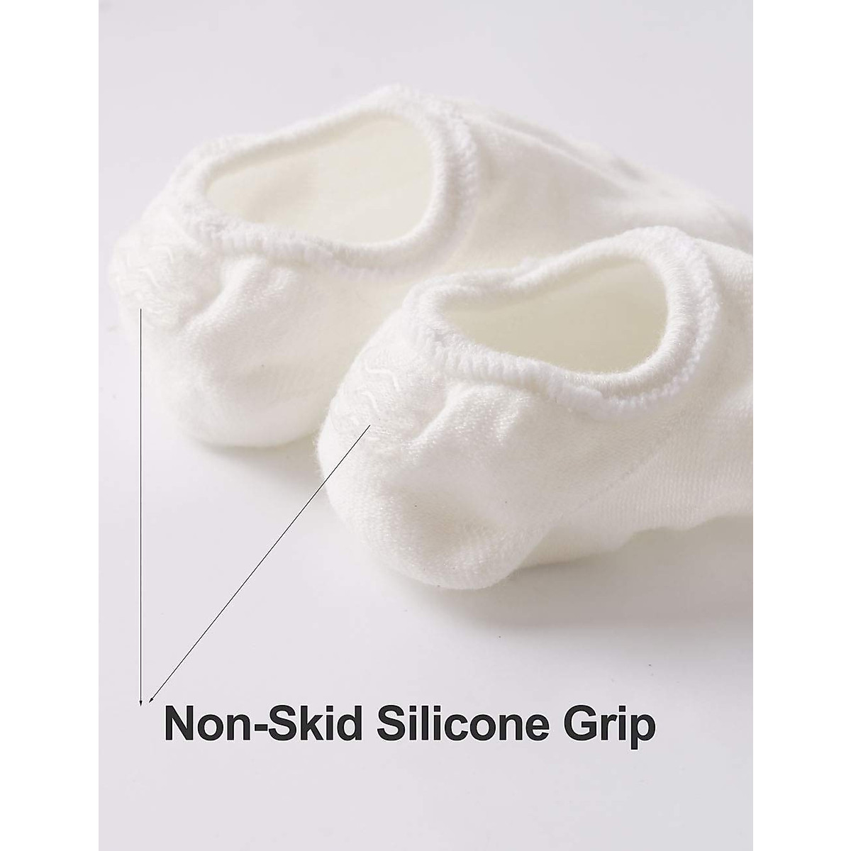 BabaMate Toddler Kids No Show Socks Little Girls Boys Cotton Socks Low Cut Ankle Socks 1-3 Years (6 Pairs)