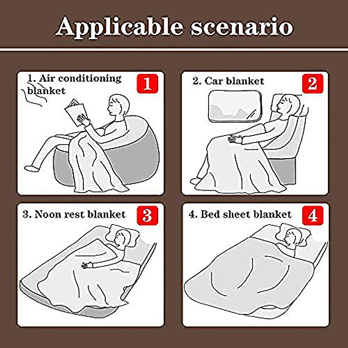 BailiPromise Flannel Throw Blanket Cute Cat All Season Super Soft Cozy Blanket for Bed or Couch Blanket Twin Size (59"x47"),Cartoon Animals Throws Print Throw Blanket 4 Size for Kids Girls Boys