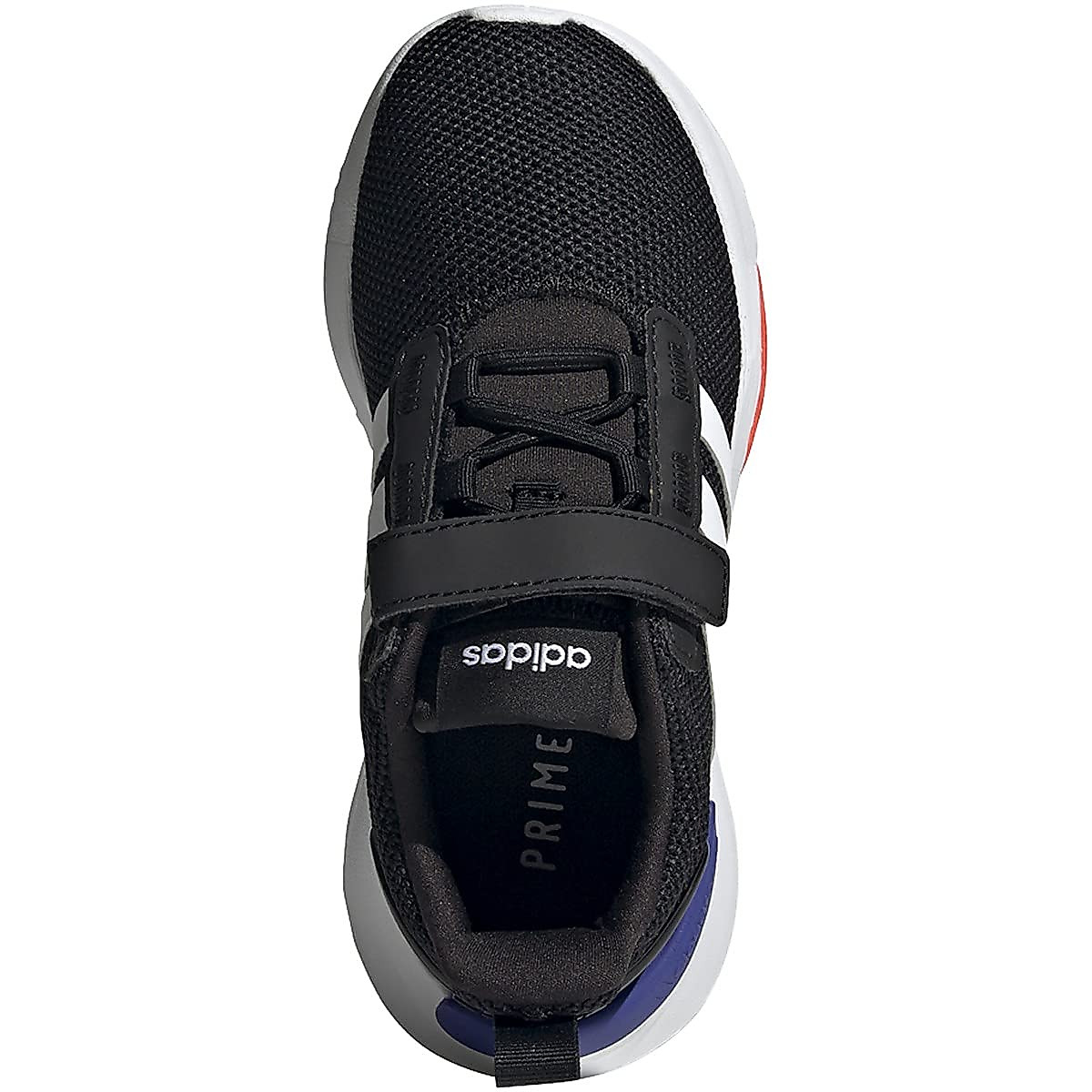 adidas Unisex-Child Racer TR21 Running Shoe, Black/White/Sonic Ink, 11 Little Kid