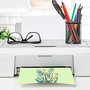 YINUOYOUJIA Cardstock 12 x 12" Thick Paper, 300gsm/110lb Construction Paper 30 sheets light green cardstock