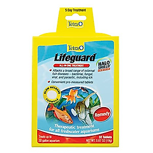 Tetra 77326 Tetra LifeGuard Tablets, 32 tablets treats 32-gallons