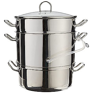 Norpro 619 Stainless Steel Steamer/Juicer, One Size, without Canning Kit