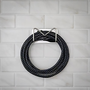 Habitathome Sponge Holder for Kitchen Sink and Sink Accessory Caddy - Minimalist, Rustproof, Waterproof (2 pack)